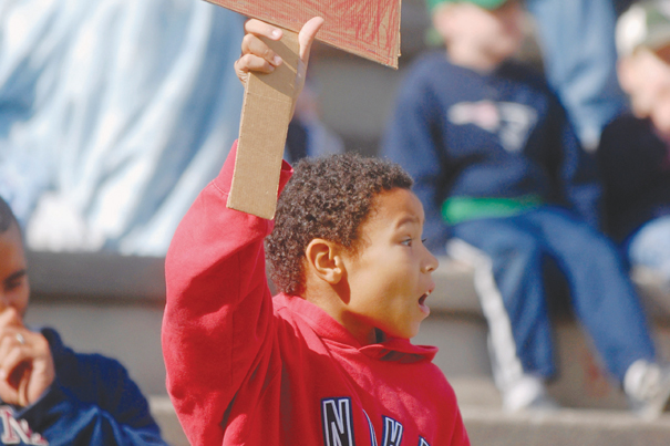 New Crimson Kids Program offers free football and more — Harvard Gazette