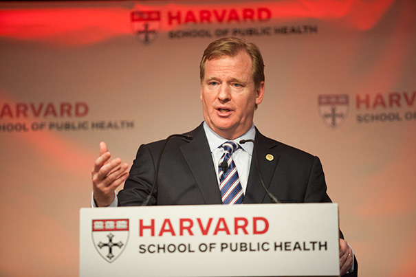 NFL chief talks player safety at HSPH — Harvard Gazette