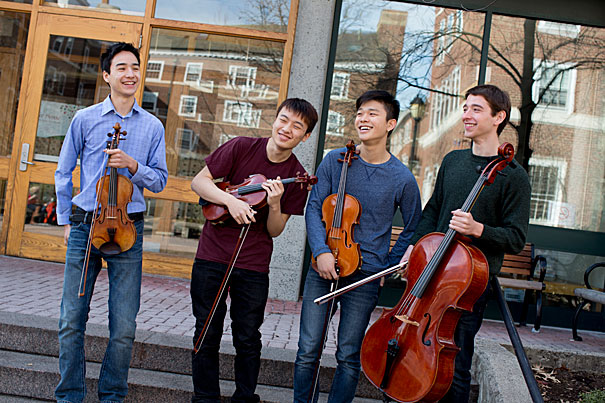 A look inside: The Quad Quartet — Harvard Gazette