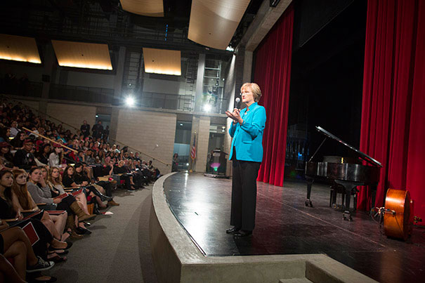 Faust makes ‘the case for college’ — Harvard Gazette