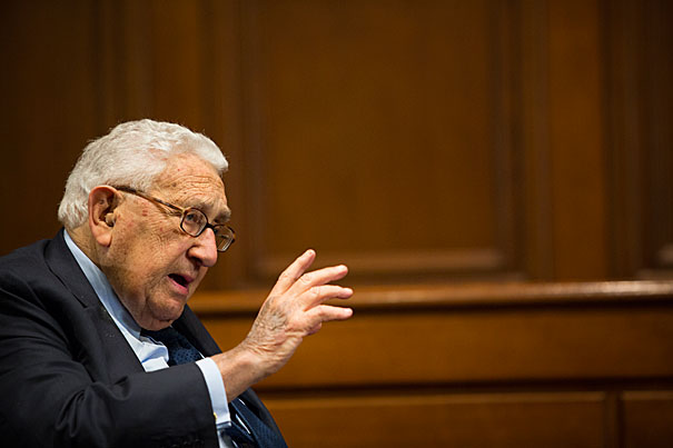 Kissinger, on diplomacy — Harvard Gazette