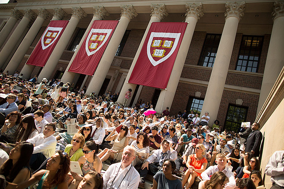 A sunny day and even brighter futures — Harvard Gazette