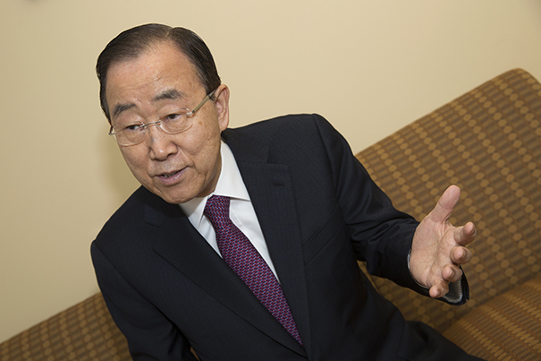 Kennedy School fellow Ban Ki-moon reflects on issues of global concern ...