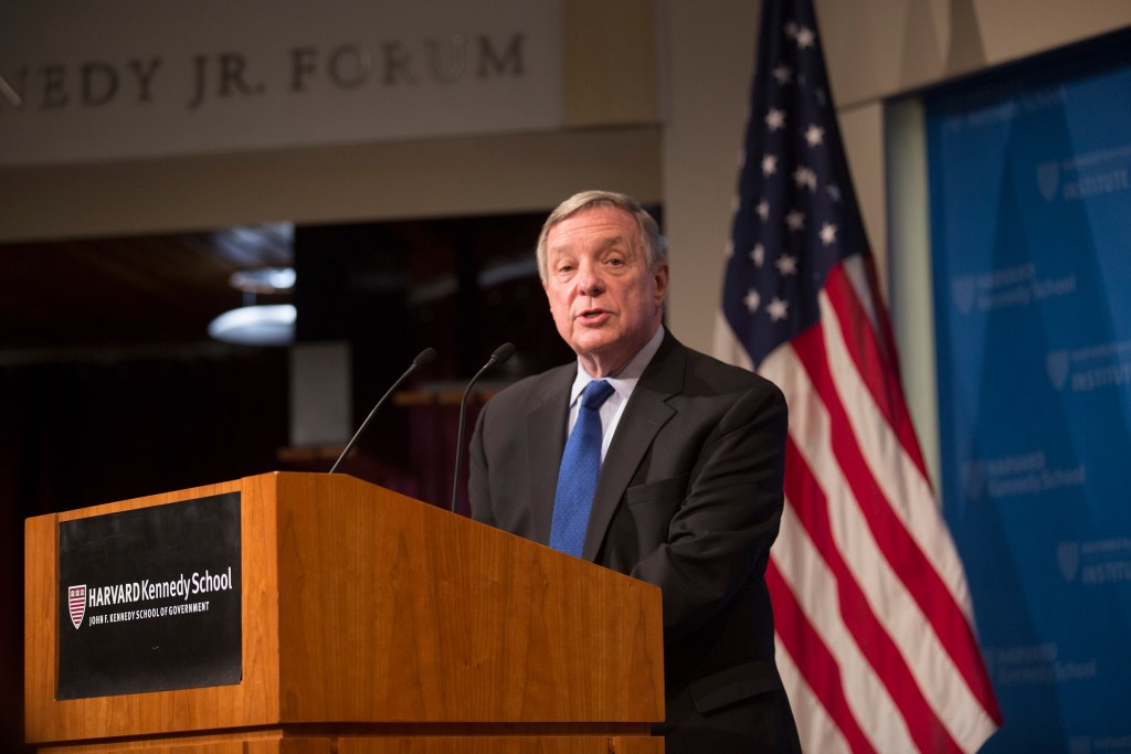 Durbin discusses the legislative tug of war over DACA — Harvard Gazette