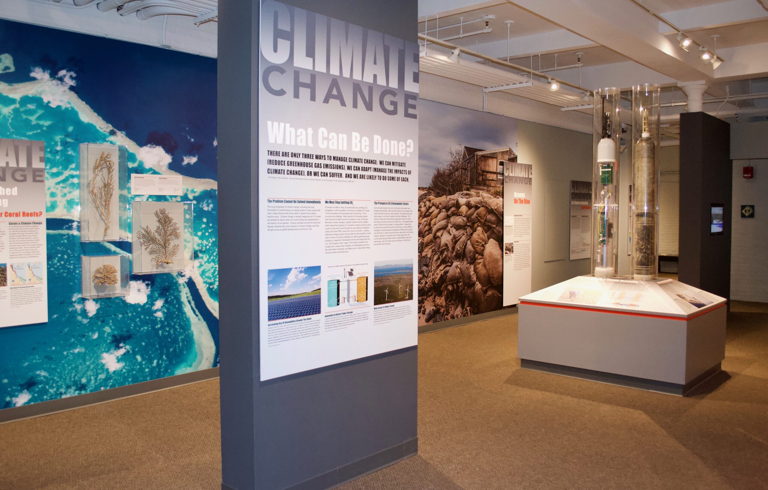 Climate change exhibit spotlights need for global preparedness ...