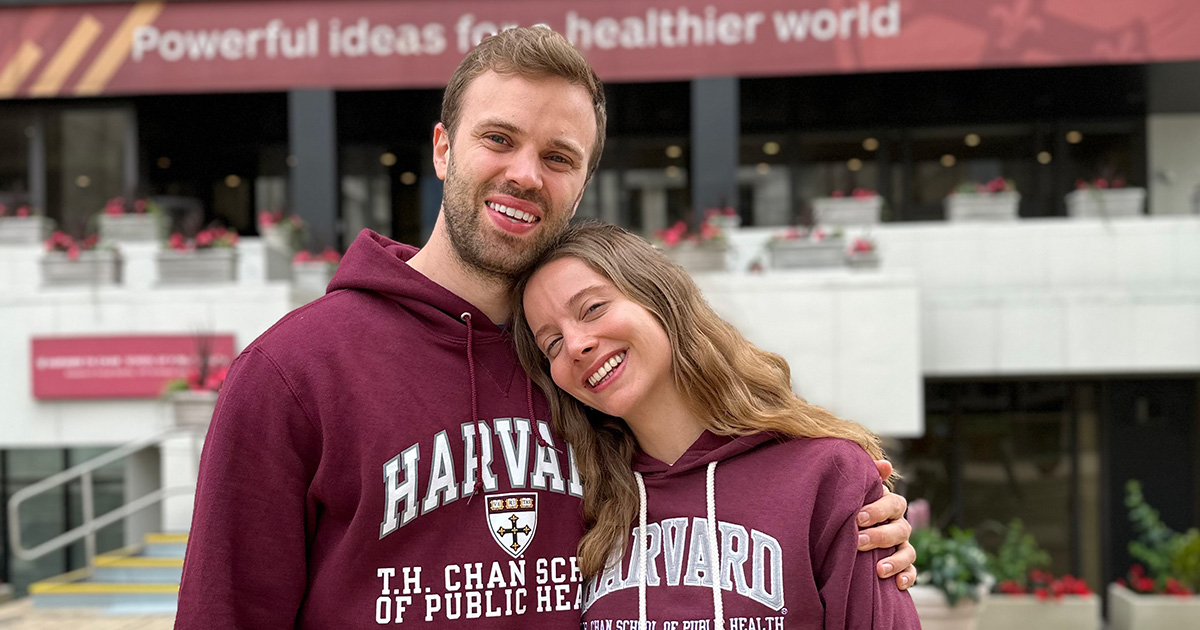 When your meet cute involves T.H. Chan — Harvard Gazette