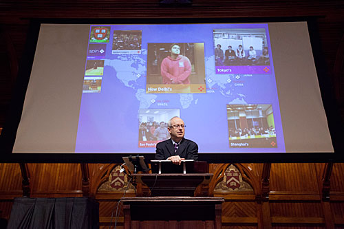 A class open to the world — Harvard Gazette