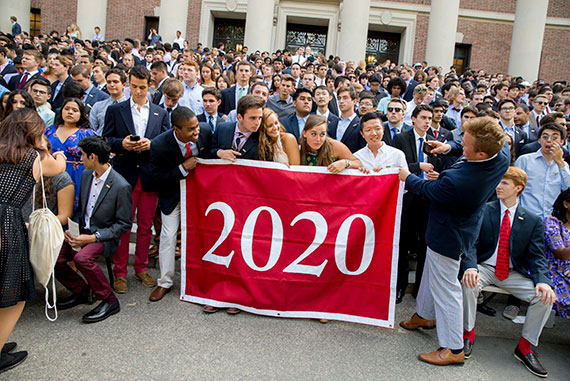Welcoming the Class of 2020 — Harvard Gazette