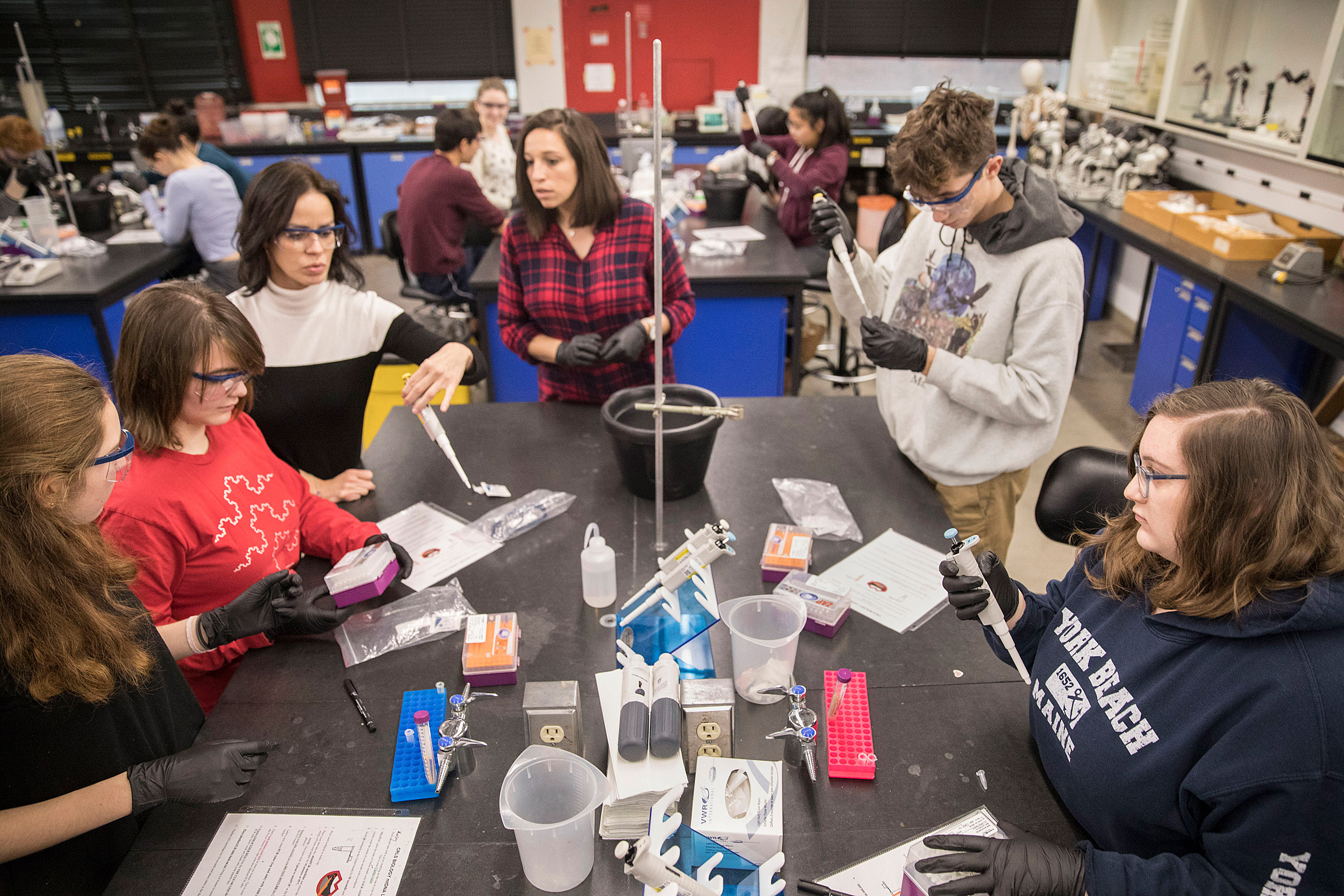Harvard labs help Cambridge high school students decode biotech ...