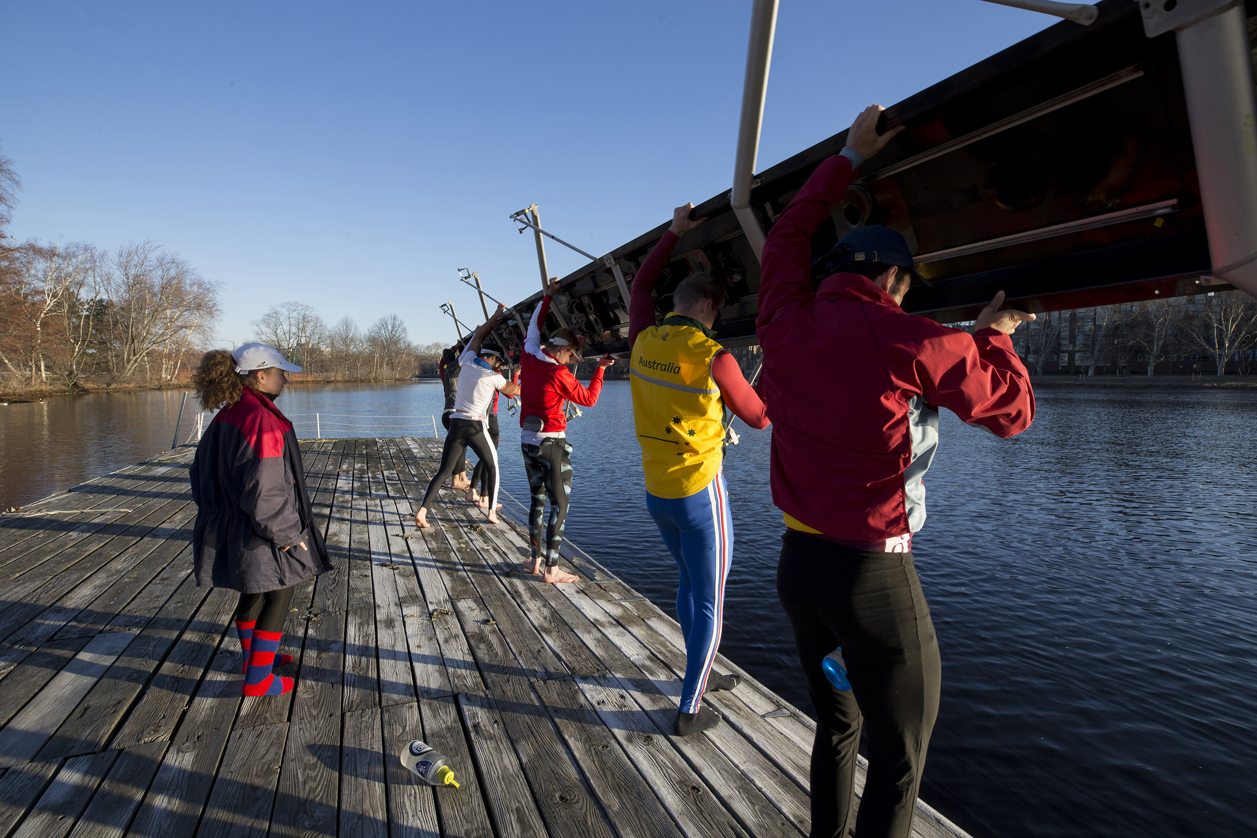 Women's rowing teams reunite in renovated Weld Boathouse — Harvard Gazette
