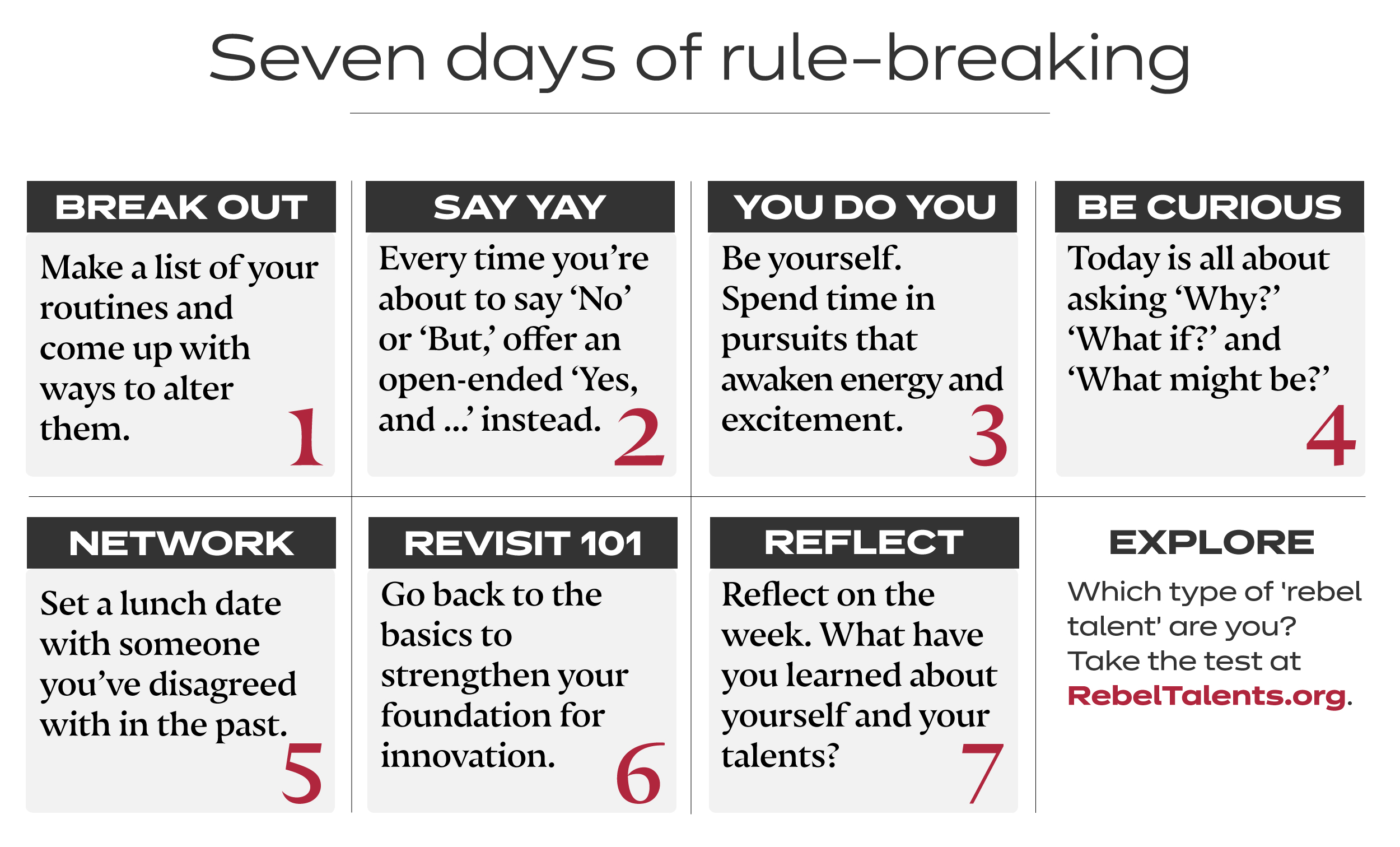 In an age of constant change, it pays to be a rebel, Harvard author ...