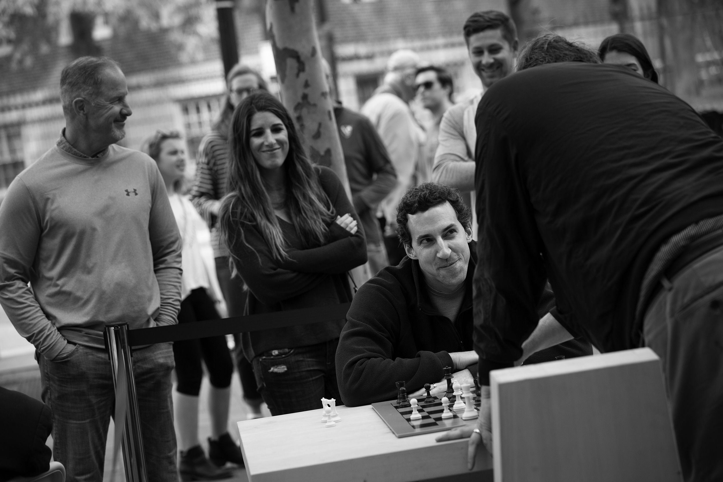 Scenes of deliberation, celebration during Harvard’s Community Chess ...