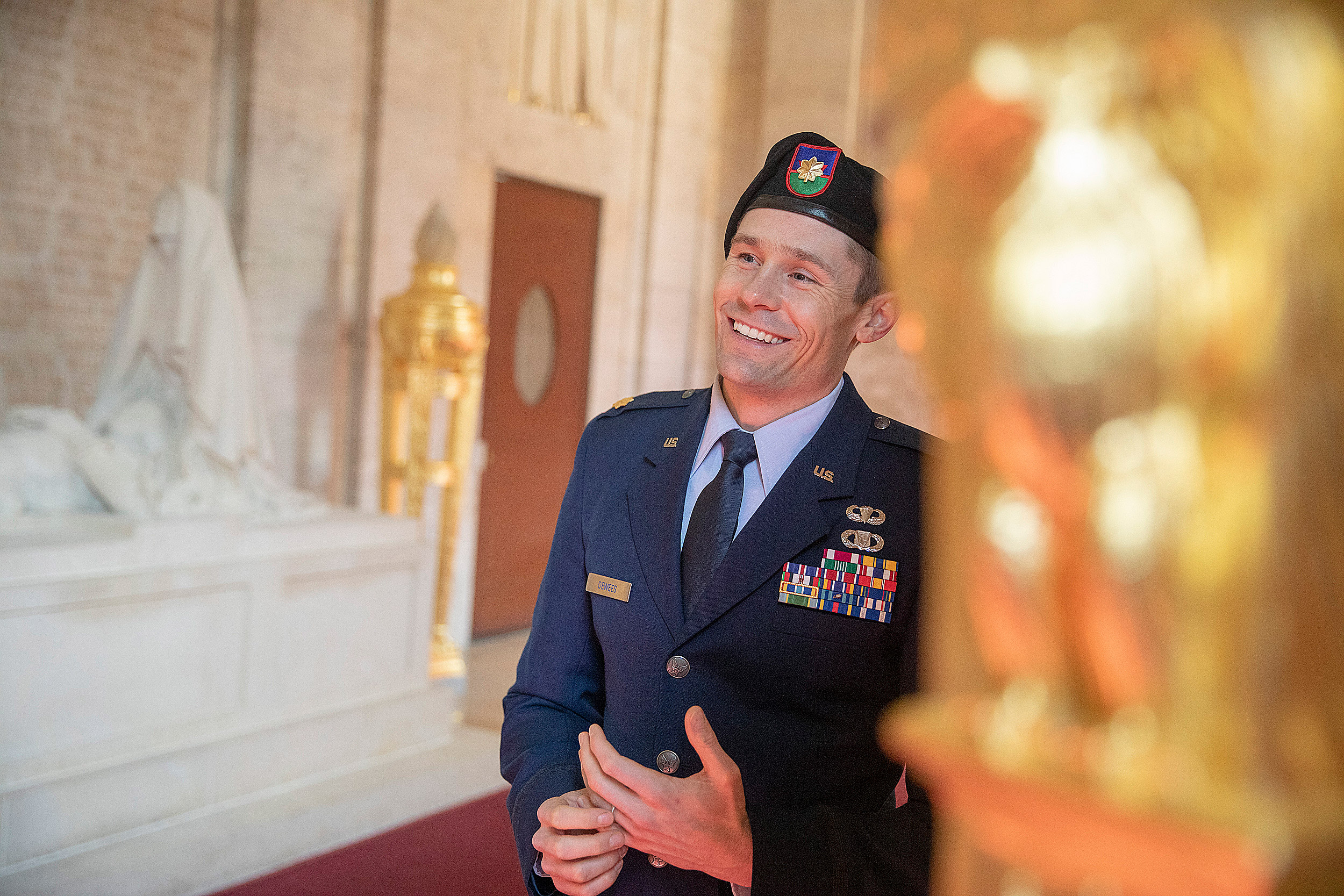 A Navy SEAL works toward progress after facing the trial of his life ...