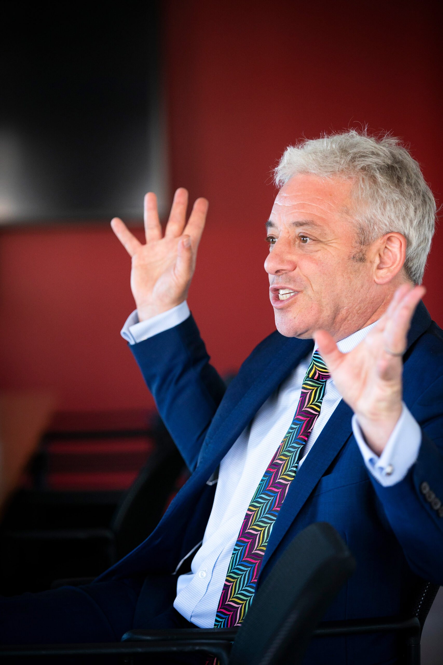 Speaker of the House of Commons John Bercow visits Harvard's campus ...