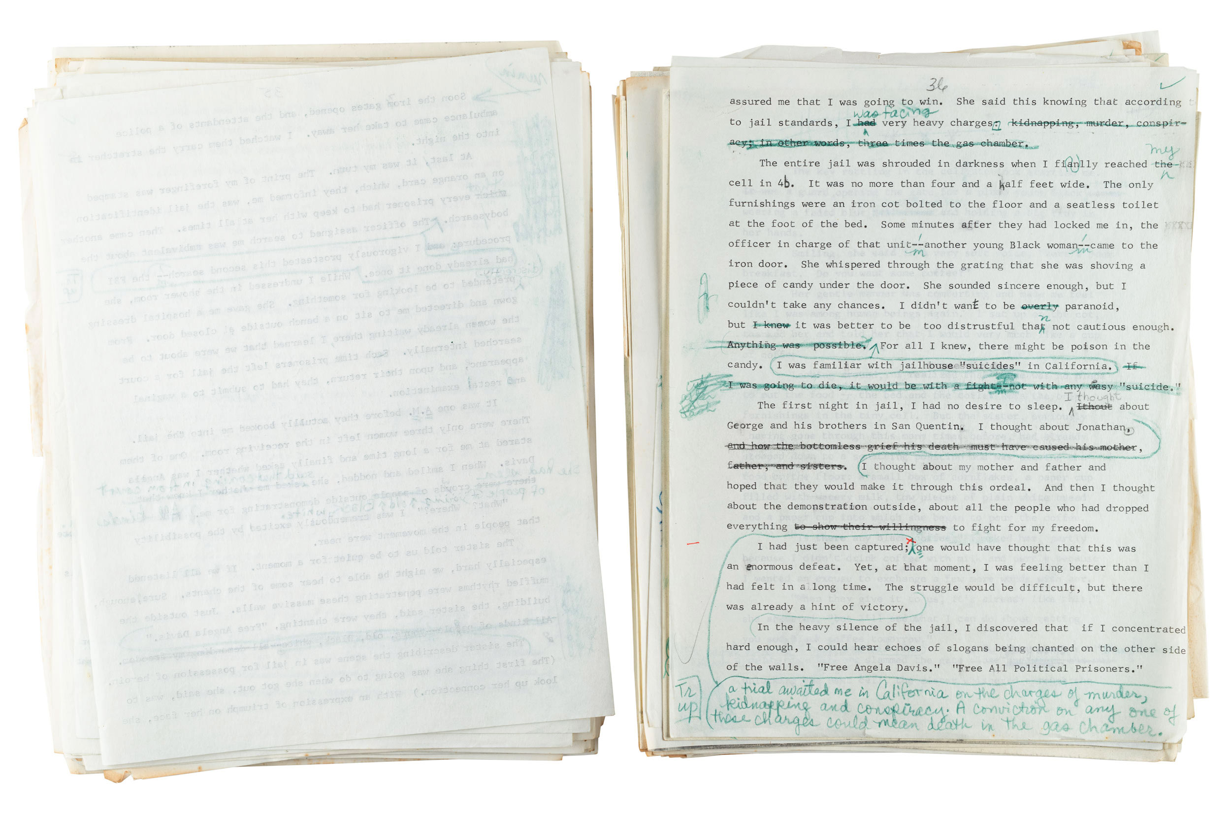 A new exhibit, curated from Angela Davis' personal archive — Harvard ...