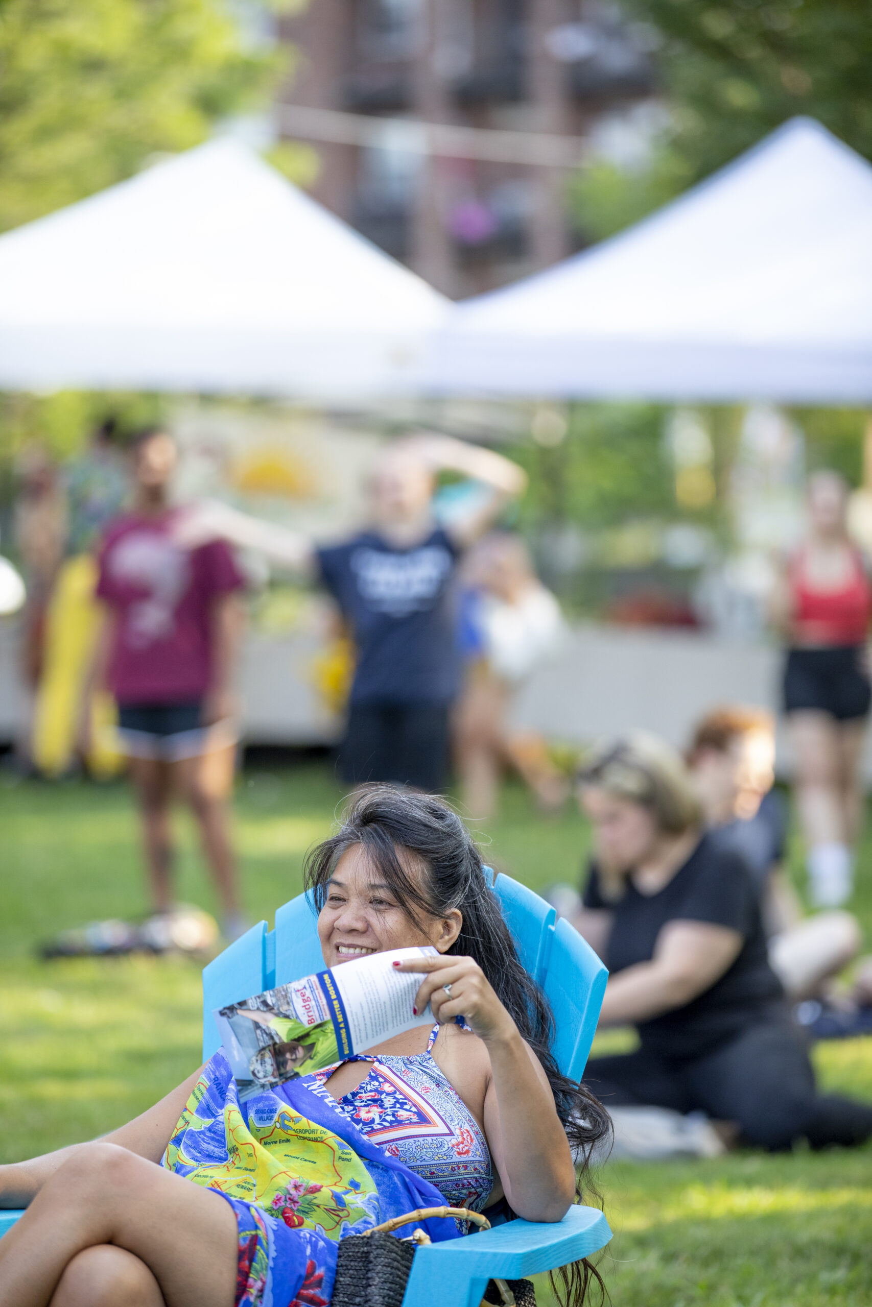 Community members enjoy live music during Concerts in the Common ...