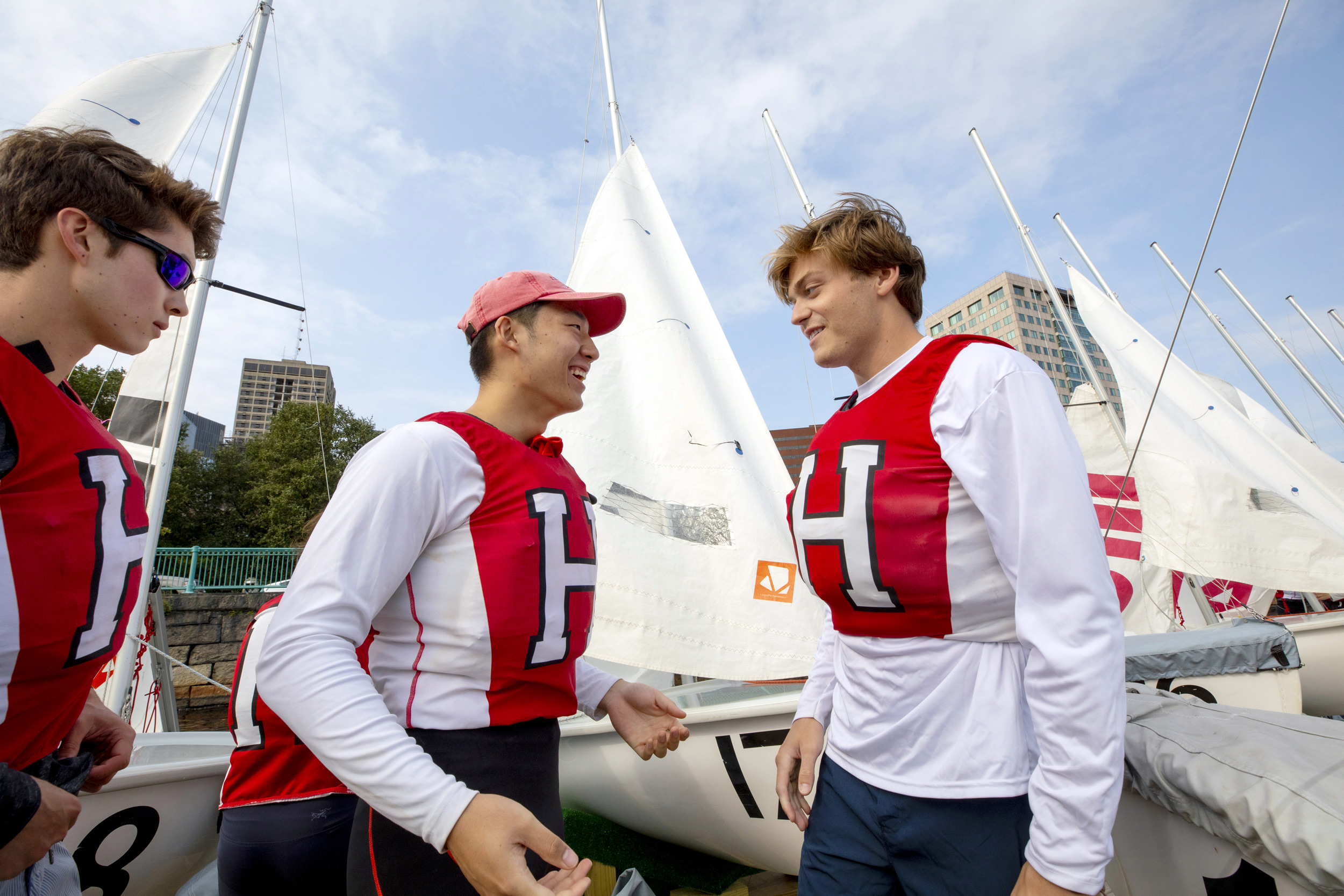 Back on the Charles: Photos from Harvard sailing practice — Harvard Gazette
