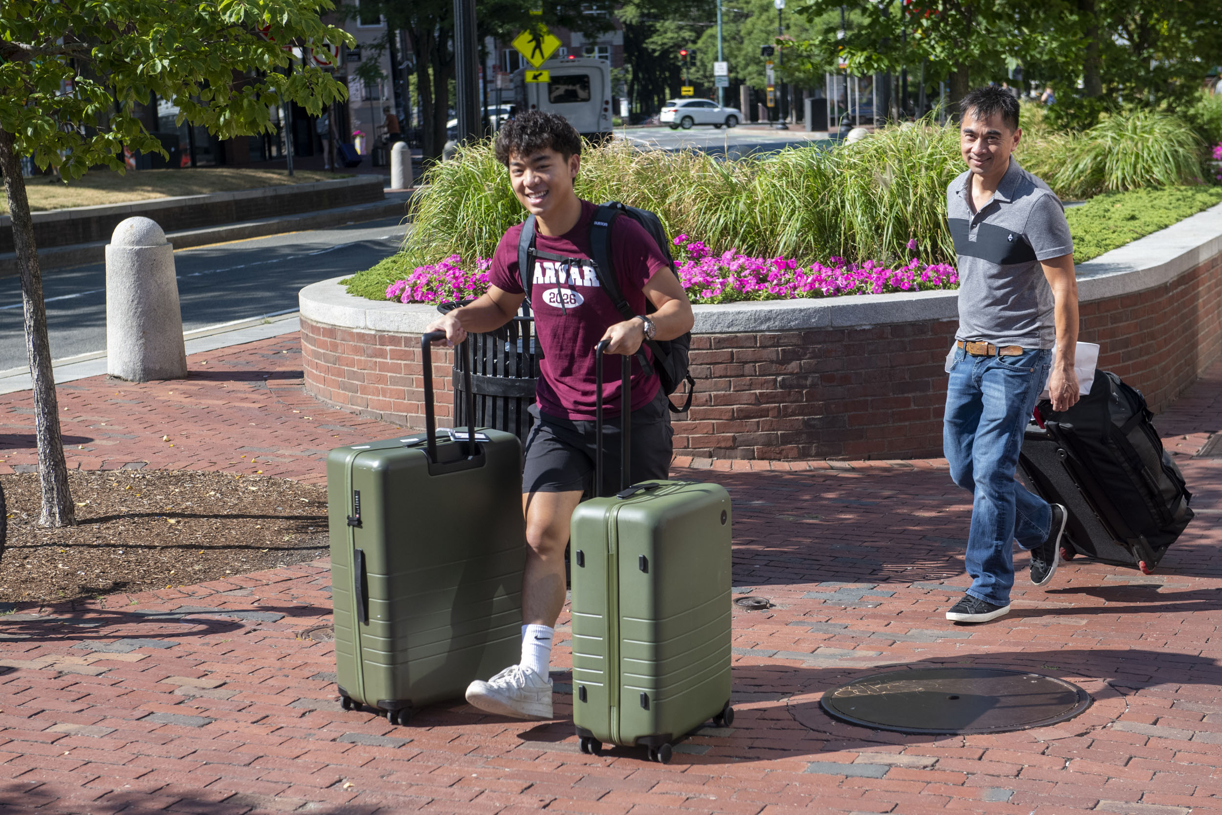 First-year students move in — Harvard Gazette