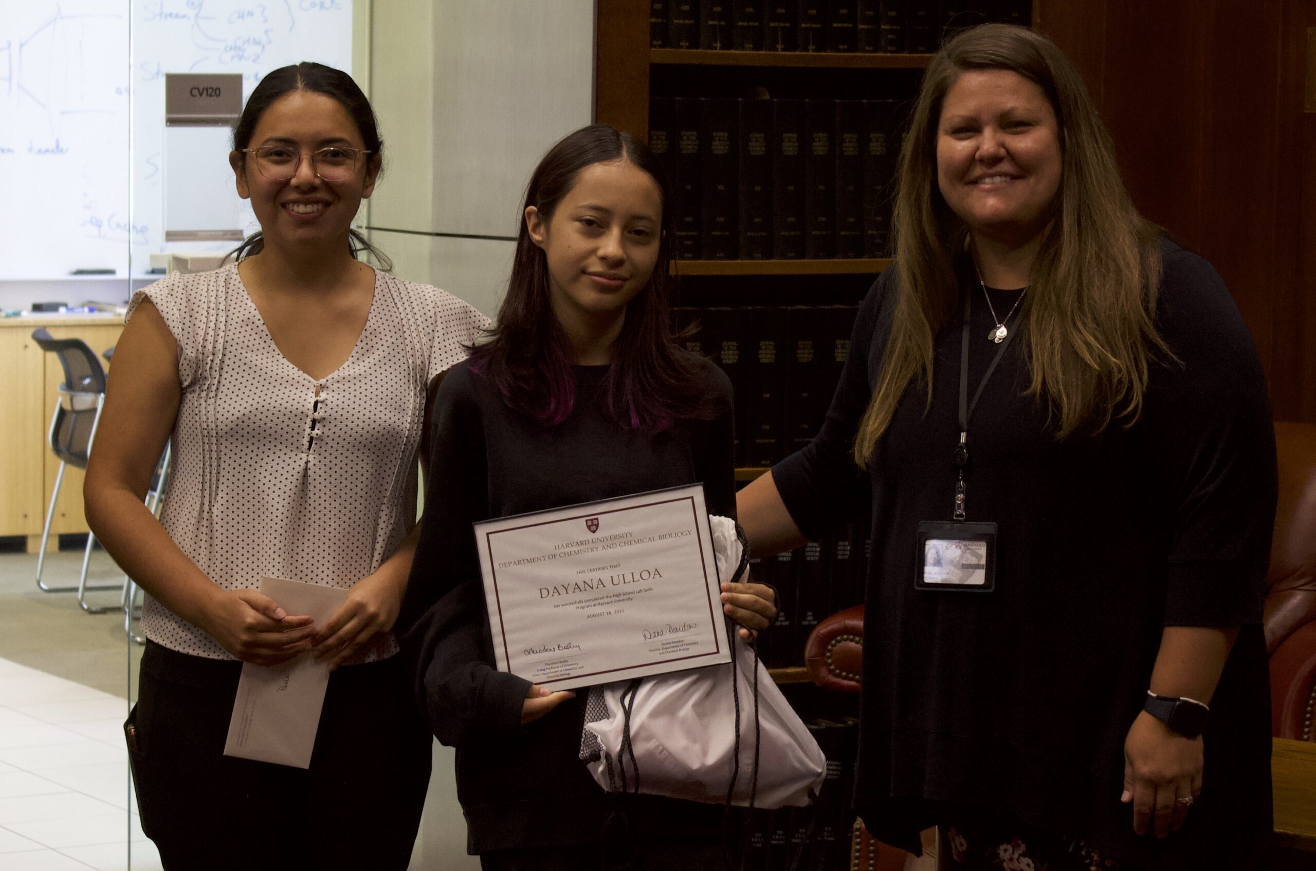 From high school to Harvard chemistry labs — Harvard Gazette