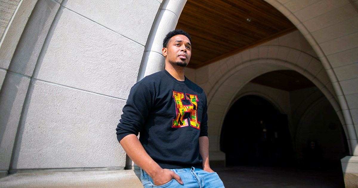 Rehan Staton traces path from sanitation worker to Law School grad ...