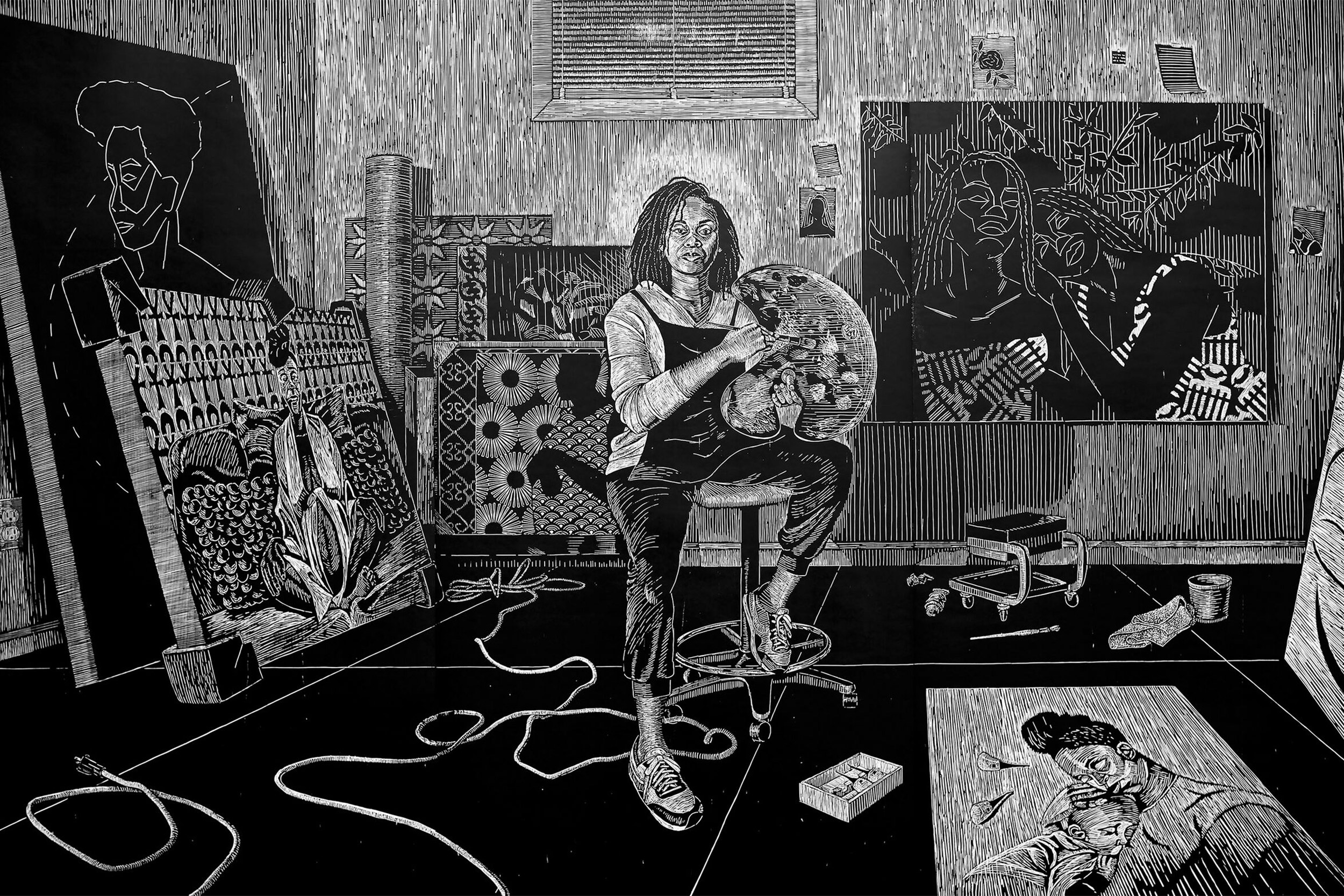 Portrait of the artist as a working mother — Harvard Gazette