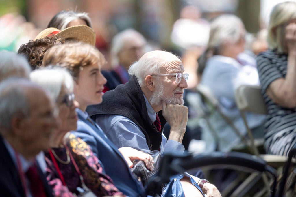 A festive day for Harvard alumni — Harvard Gazette