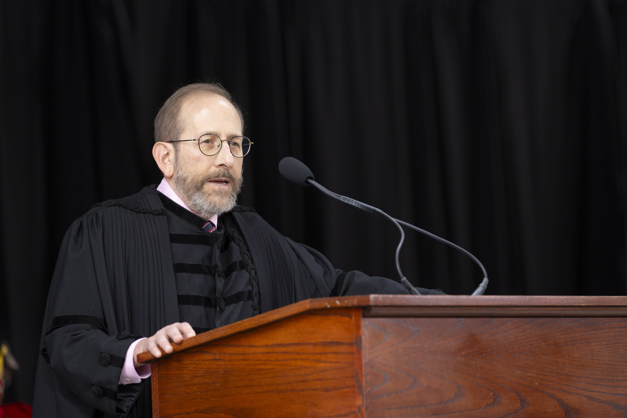 Bacow stays in the moment at Morning Prayers — Harvard Gazette