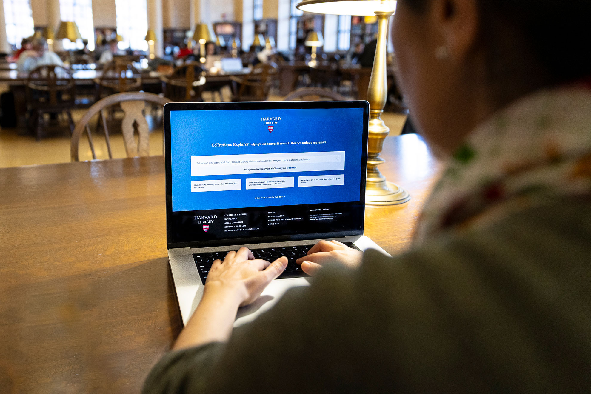 At Harvard Library, building a tool that understands — Harvard Gazette