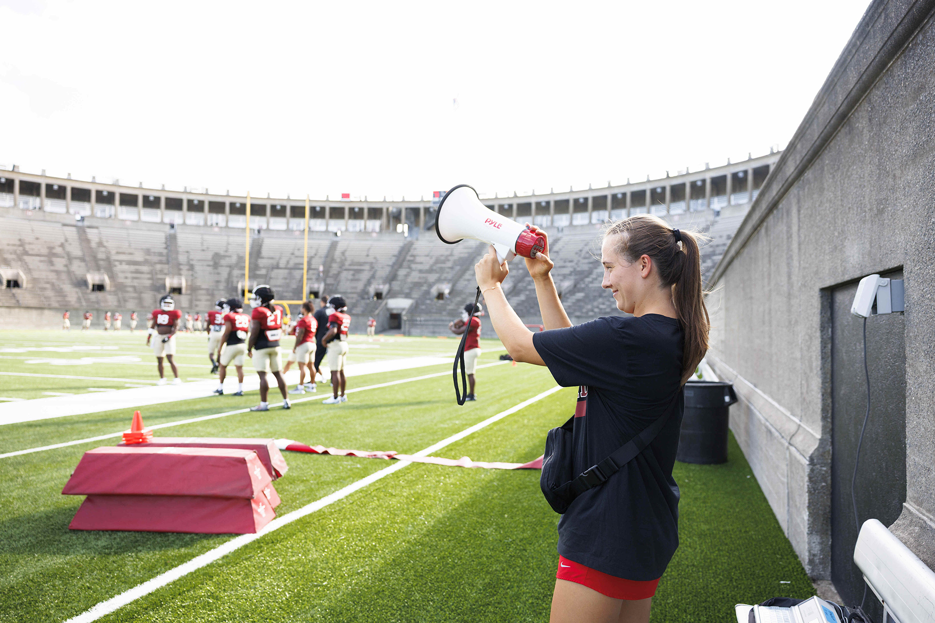 Katie Patton scores historic first in Harvard football program ...