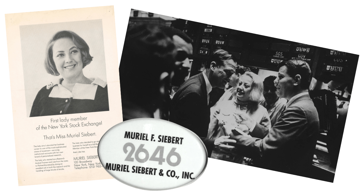Muriel Siebert kicked down the door so others could follow — Harvard ...
