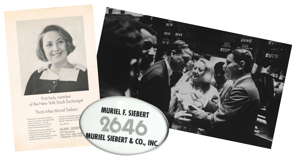Muriel Siebert kicked down the door so others could follow — Harvard ...
