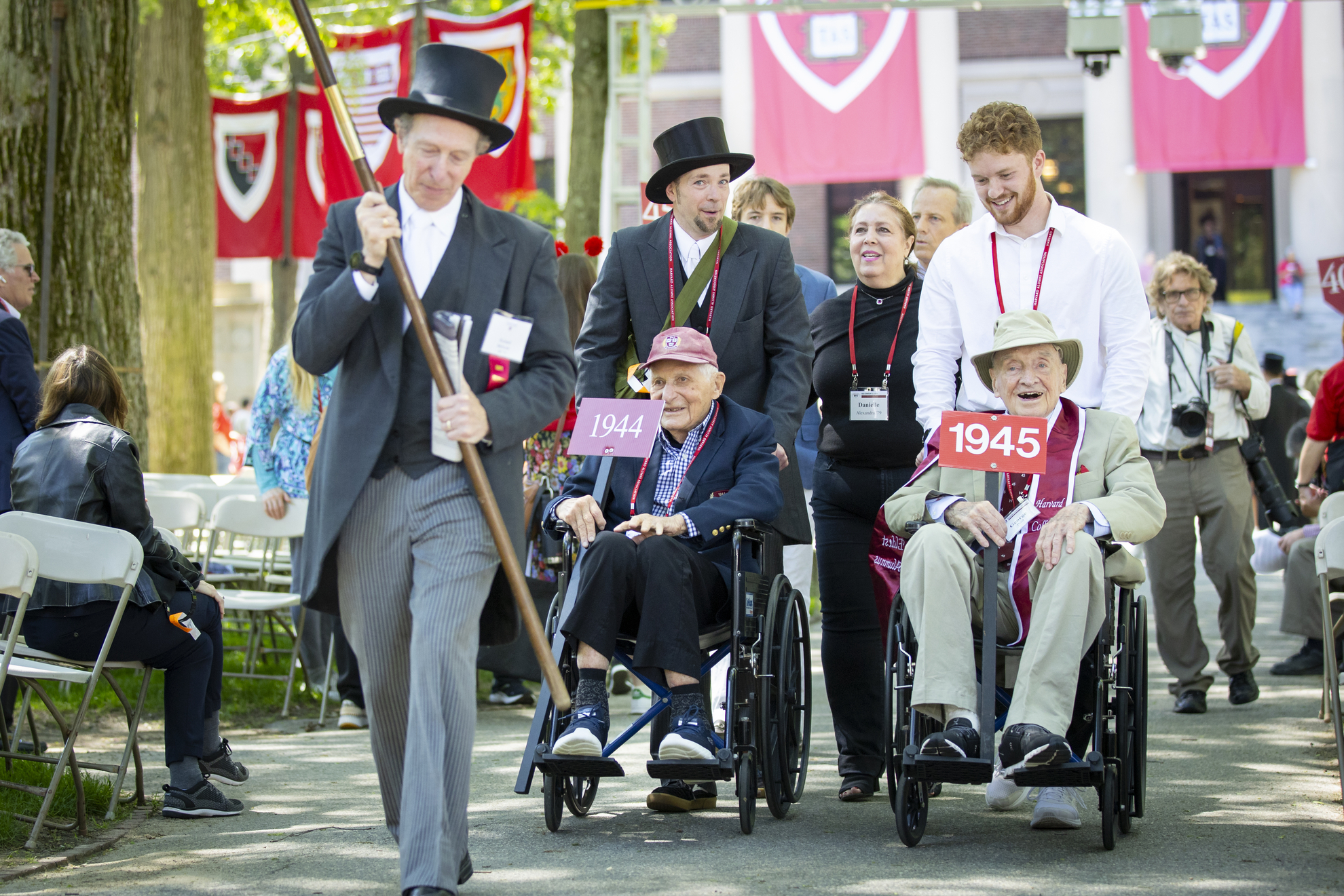 Celebrating a Harvard Alumni Day milestone — Harvard Gazette